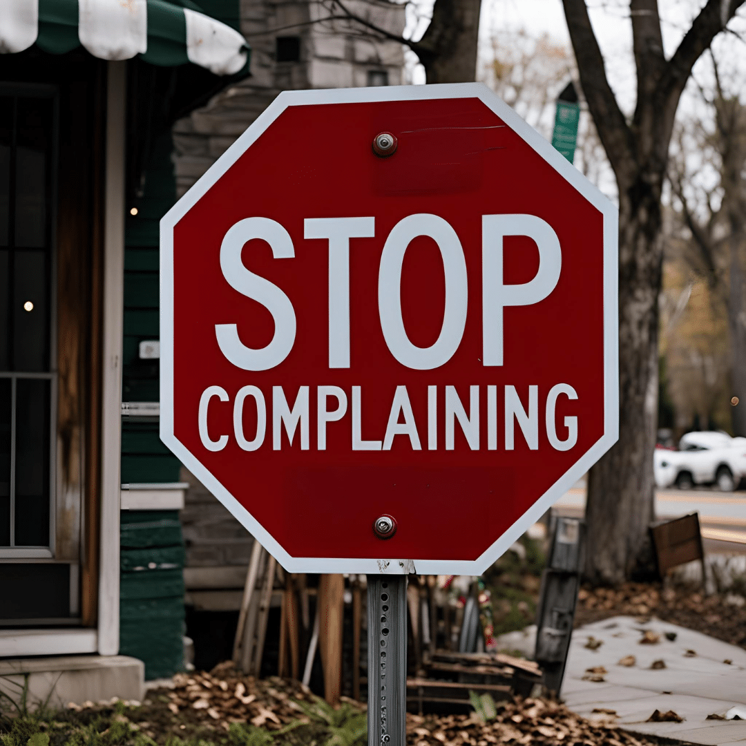 Stop Complaining, You have Fellowship with God