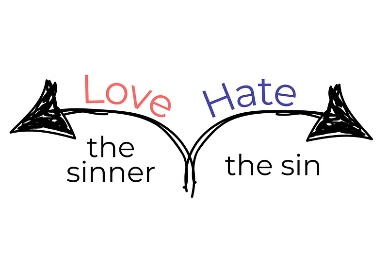 Is it True That God Loves the Sinner and Hates the Sin?