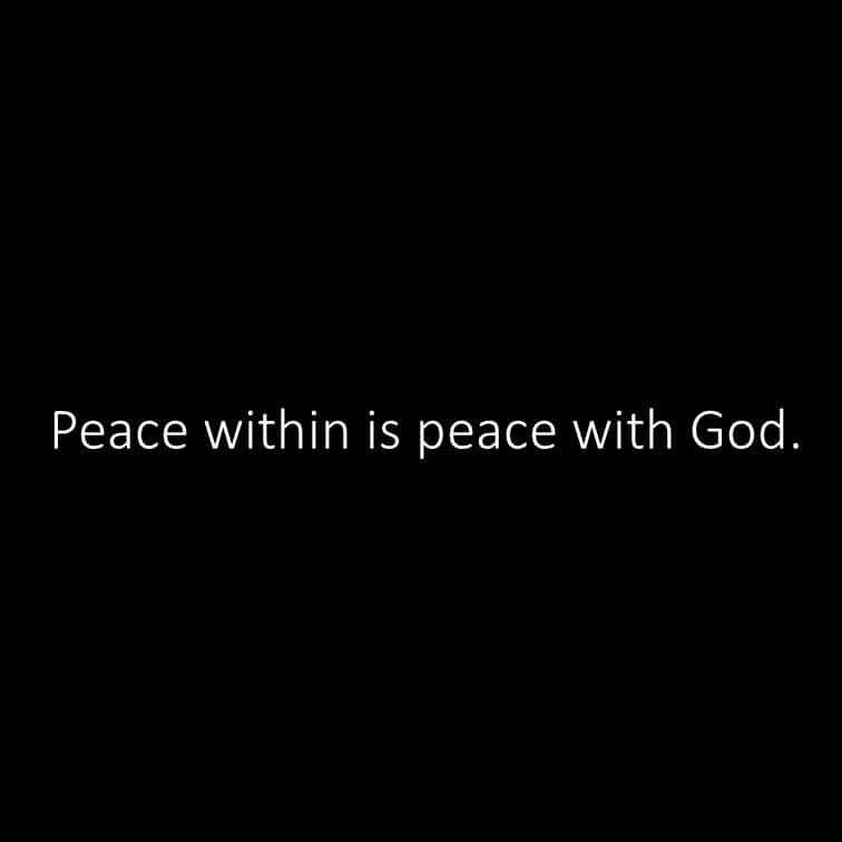 There is Peace in Obeying God | Rich Holt | Biblical Christian Worldview