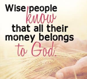 Respect God, but Not through Worldly Wealth | Rich Holt | Biblical ...