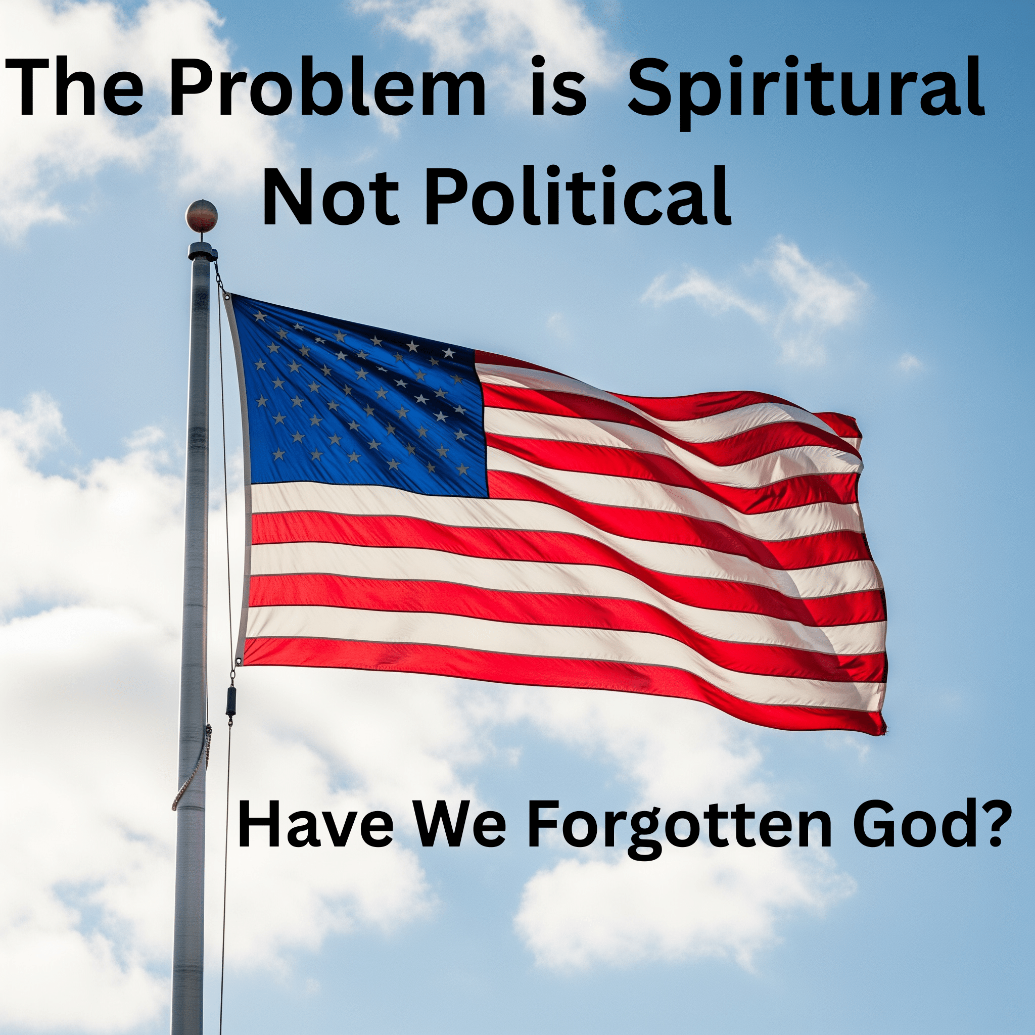 The Problem Is Spiritual, Not Political | Christ's Solution